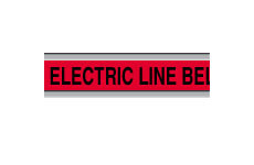 Detectable Identoline® Warning Tape - Electric (CAUTION: BURIED ...