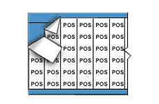 Symbol Wire Marker Card (B-500; POS; 1.500" (38.10 mm); Repositionable ...