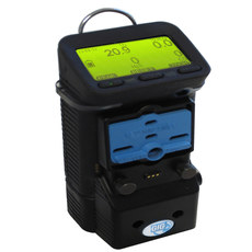 GfG Black Portable Gas Monitor G450-11465, O2 (Oxygen), LEL (Lower ...