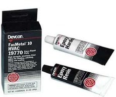 Devcon Fasmetal Filler 19770, 6.5 oz Tube, Gray | RSHughes.com
