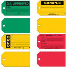 Production Status Tags [View All Types] | R.S. Hughes.com