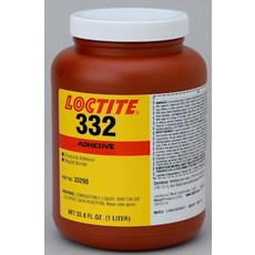 Loctite 332 Acrylic Adhesive 33290, IDH:160794, 1 L Bottle, Amber ...
