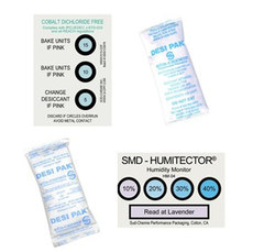 ESD Dessicant & Humidity Indicator Cards - R.S. Hughes
