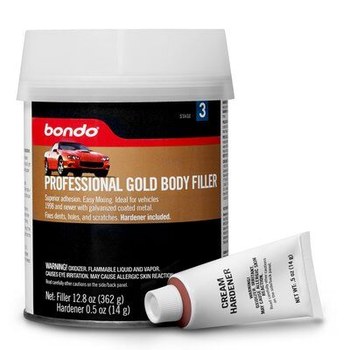 3M Bondo Professional Gold 00233 7010294874 Body Filler, 1 qt ...