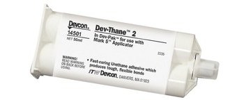 Devcon Dev-Thane 2 Two-Part Gray Urethane Adhesive, Liquid 50 ml ...