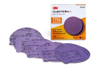 3M Cubitron II Stikit 775L 87337 PSA Disc, 5 in, 80+ to 220+, Ceramic ...