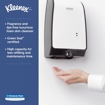 Kleenex Foaming Soap, 1.2 L Cartridge, 91591 | RSHughes.com