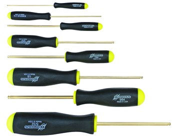 Bondhus GoldGuard 38632 Ball End Screwdriver Set | RSHughes.com