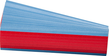 Brady DIA-500-RD Die-Cut Inspection Arrow, 1/2 in x 1/4 in, Vinyl Cloth ...