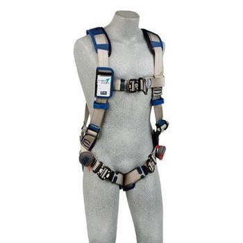 DBI-SALA ExoFit STRATA Body Harness 1112507, Size Large, Grey, Blue ...