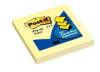 3M Post-it Dispenser Notes 69209, 3 in x 3 in, Yellow | RSHughes.com
