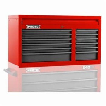 Proto Top Chest J544123-12SG, 12 Drawer, Black | RSHughes.com