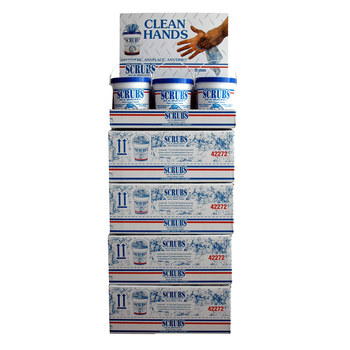 Scrubs In-a-Bucket SCRUBS 42296 Floor Display Header Card | RSHughes.com