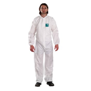 Ansell Microchem AlphaTec 68-1800 Chemical-Resistant Coverall WH18-B-92 ...