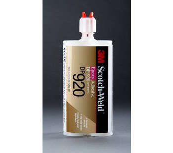 3M Scotch-Weld DP920 Off-White Two-Part Epoxy Adhesive, Base & Accelerator (B/A), 200 ml Dual ...