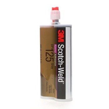 3M Scotch-Weld DP125 Gray Two-Part Epoxy Adhesive, Base & Accelerator ...