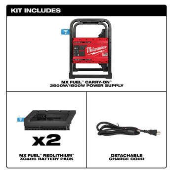 Milwaukee MX FUEL Power Supply MXF002-2XC | RSHughes.com