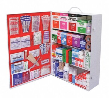 North First Aid Kit FAK4SHLF-CLSB | R.S. Hughes