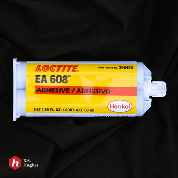 Loctite EA 608 Clear Two-Part Epoxy Adhesive, Base & Accelerator (B/A ...