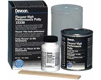 Devcon Flexane Filler 15330, 1 lb Kit, Black | RSHughes.com