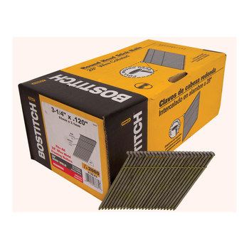 Bostitch.12 in 28° Wire Weld Framing Nail S12D-FH, 3 1/4 in, Steel ...