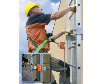 Miller Vi-Go VG Fall Protection Kit VG/30FT, 30 ft Galvanized Steel ...