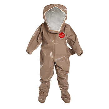 Dupont Tychem Fully Encapsulated Suit C3526T TN XL, Size XL, Tychem ...