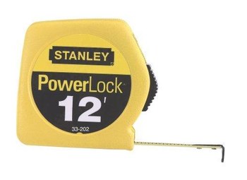 Stanley PowerLock 12 ft Tape Measure 33-312, 3/4 in Width | RSHughes.com