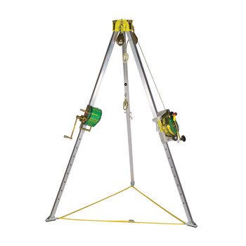 MSA Workman Winch 10174589, 50 ft, Yellow | RSHughes.com