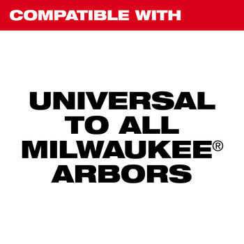 Milwaukee Arbor Adapter, High Speed Steel 0.5 in | RSHughes.com
