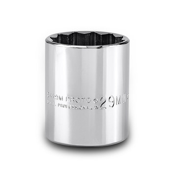 Proto J5429M 12 Point 29 mm Socket, 1/2 in Drive | RSHughes.com