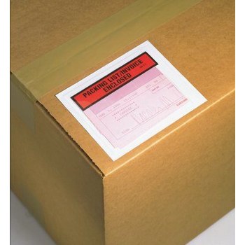 3M Scotch PLE-F1 PL Label Protective Envelope, 4 1/2 in x 5 1/2 in ...