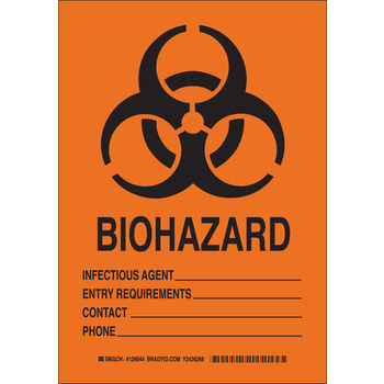 orange biohazard