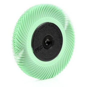 3M Scotch-Brite BB-ZB Radial Bristle Brush 33217, Ceramic, 6 in, 1 ...
