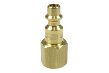 Coilhose Connector 1502B, 1/4 in FPT (Brass) Thread, Brass | RSHughes.com