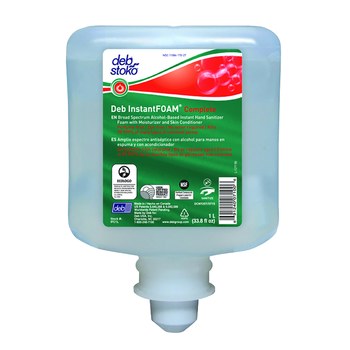 SC Johnson Professional InstantFoam Complete Hand Sanitizer Foam 1 L Cartridge Unscented Fragrance 07100