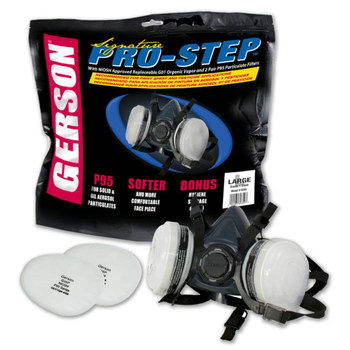 Gerson Signature Pro-Step P95 Half Facepiece Respirator 089391-KIT ...