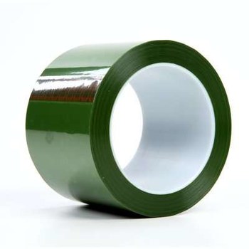 3M 8403 Green Polyester Masking Tape, 3 in Width x 72 yd Length ...