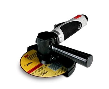 3M Pneumatic Cut-Off Wheel Tool, 6 in Diameter, 3/8 in NPT Inlet, 1 hp ...