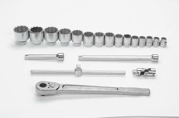 Williams JHWMSH 20 Shallow Socket Set 3 4 in Drive Shallow Length RSHughes