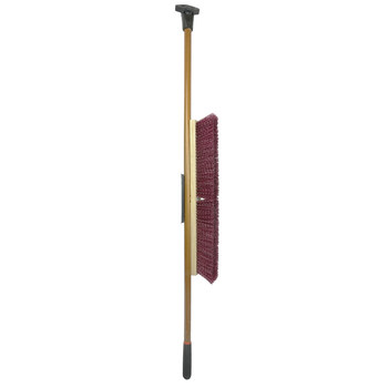 Weiler Pro-Flex 446 Push Broom Head, 24 in, Polypropylene, Maroon ...