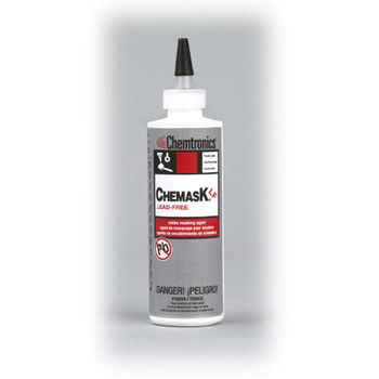 Chemtronics Chemask CLF8 Liquid Solder Mask, 8 oz, Pink | RSHughes.com