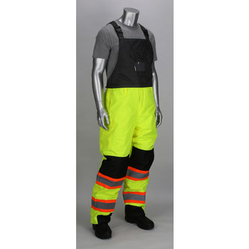 PIP PIP® Class E Ripstop Insulated Two Tone Bib Overalls Insulated Bib ...
