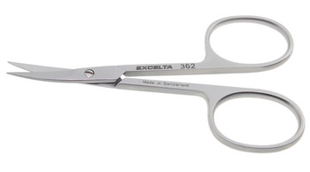 Excelta Four Star 362 Curved Stainless Steel Precision Scissor ...