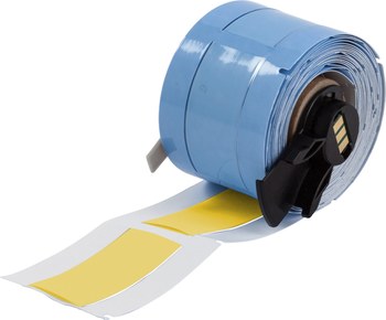 Brady PermaSleeve PSPT-500-2-YL-R Die-Cut Printer Sleeve, 0.851 in x 2 ...