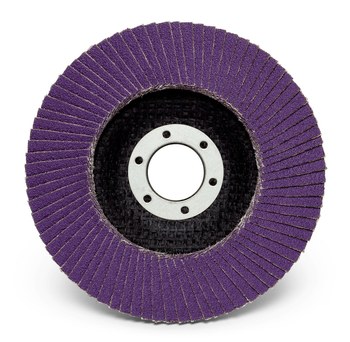 3M 769F Type 29 Flap Disc 05925, Ceramic Precision-Shaped Grain, 4 1/2 ...