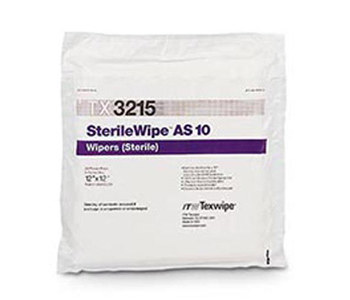 Texwipe Sterilewipe TX3215 Cleanroom Wipes, Polyester, 12 in x 12 in ...