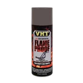 Dupli-Color VHT Flameproof Nucast Paint ESP998000, Matte Cast Iron, 11 ...
