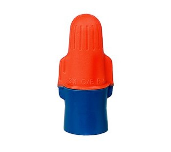 3M O/B+POUCH BKN 43152 Wire Connector, Blue / Orange | RSHughes.com