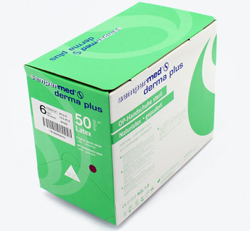 Sempermed Derma Plus DP Disposable Gloves DP650, Size 6, Tan | RSHughes.com